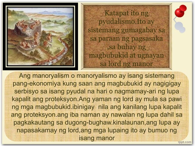 Pyudalismo at Manoryalismo | PPTX