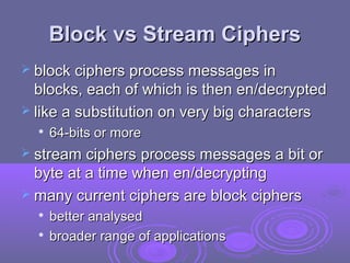 cryptography and network security chap 3 | PPT