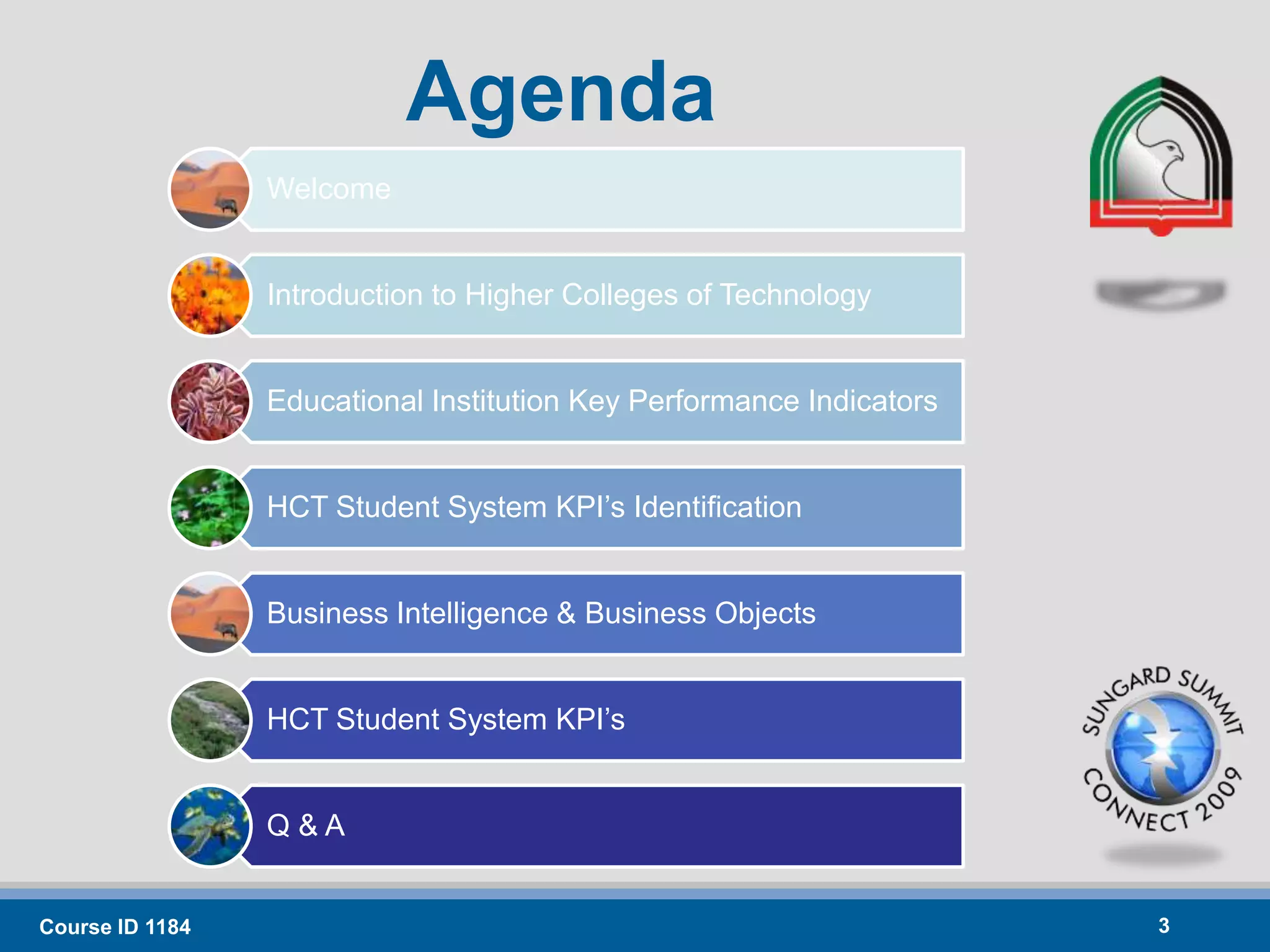 Student Key Performance Indicators (KPIs) at Higher Colleges of ...