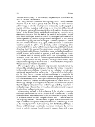 Medical Anthropology And The World System 2nd Edition Hans A Baer | PDF