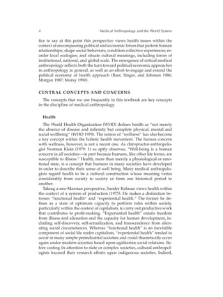 Medical Anthropology And The World System 2nd Edition Hans A Baer | PDF