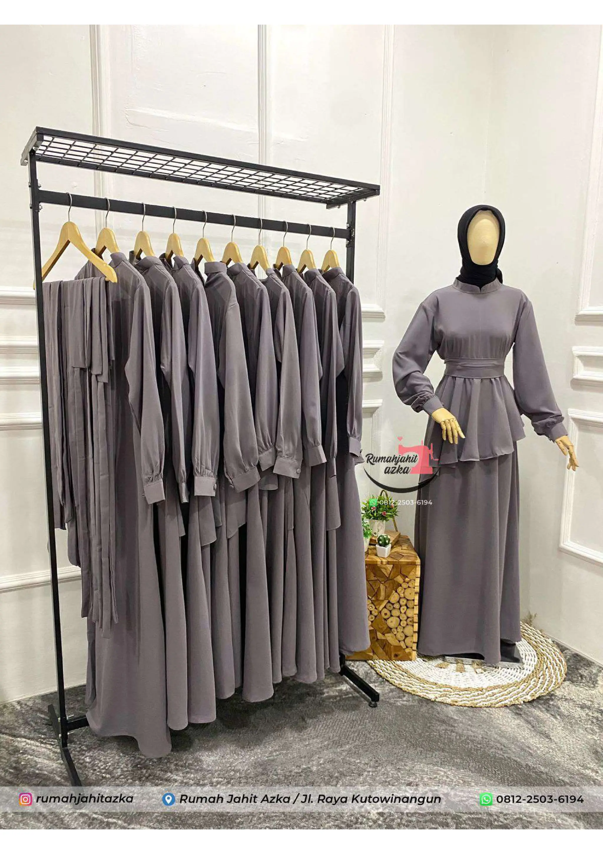 Jahit Kilat Seragam Khotmil Qur'an Pondok Custom Model Suka Suka by ...