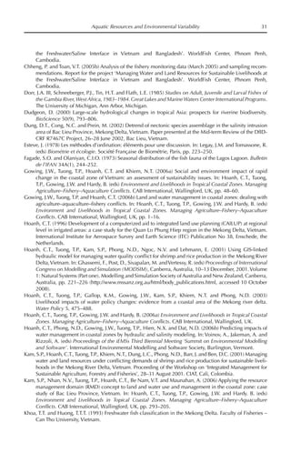 Tropical Deltas And Coastal Zones Comprehensive Assessment Of Water ...