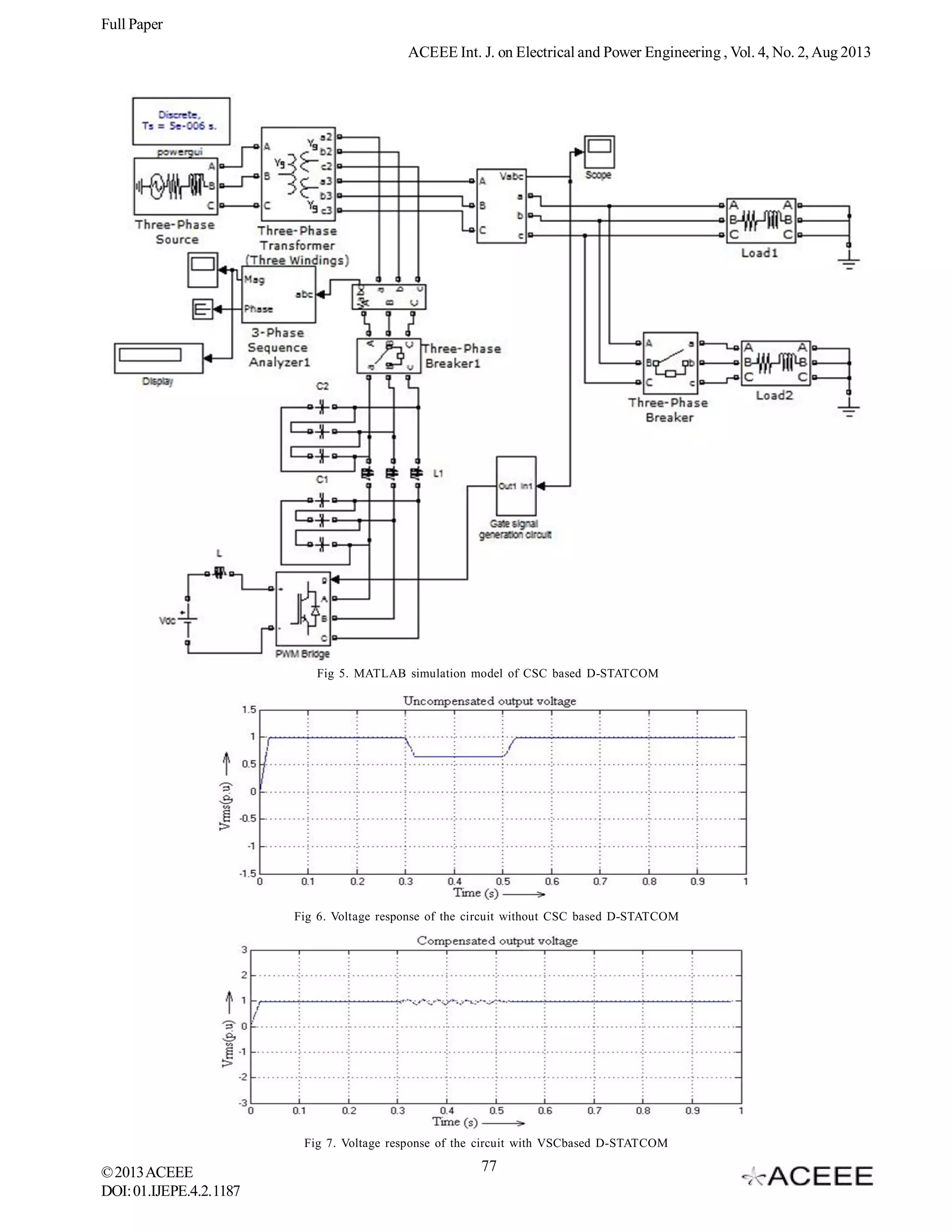 Voltage Sag Mitigation in Utility Connected System Using Current Source Converter Based D ...
