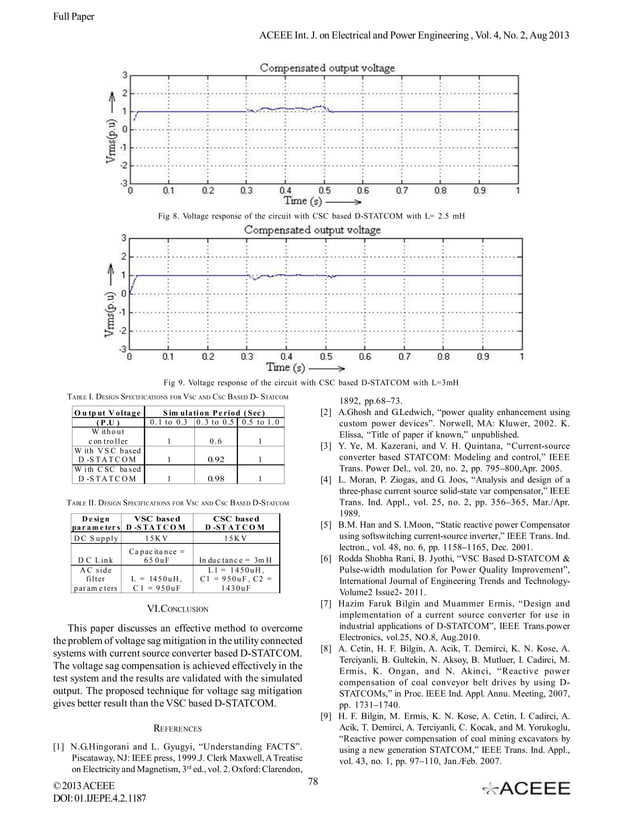 Voltage Sag Mitigation in Utility Connected System Using Current Source Converter Based D ...