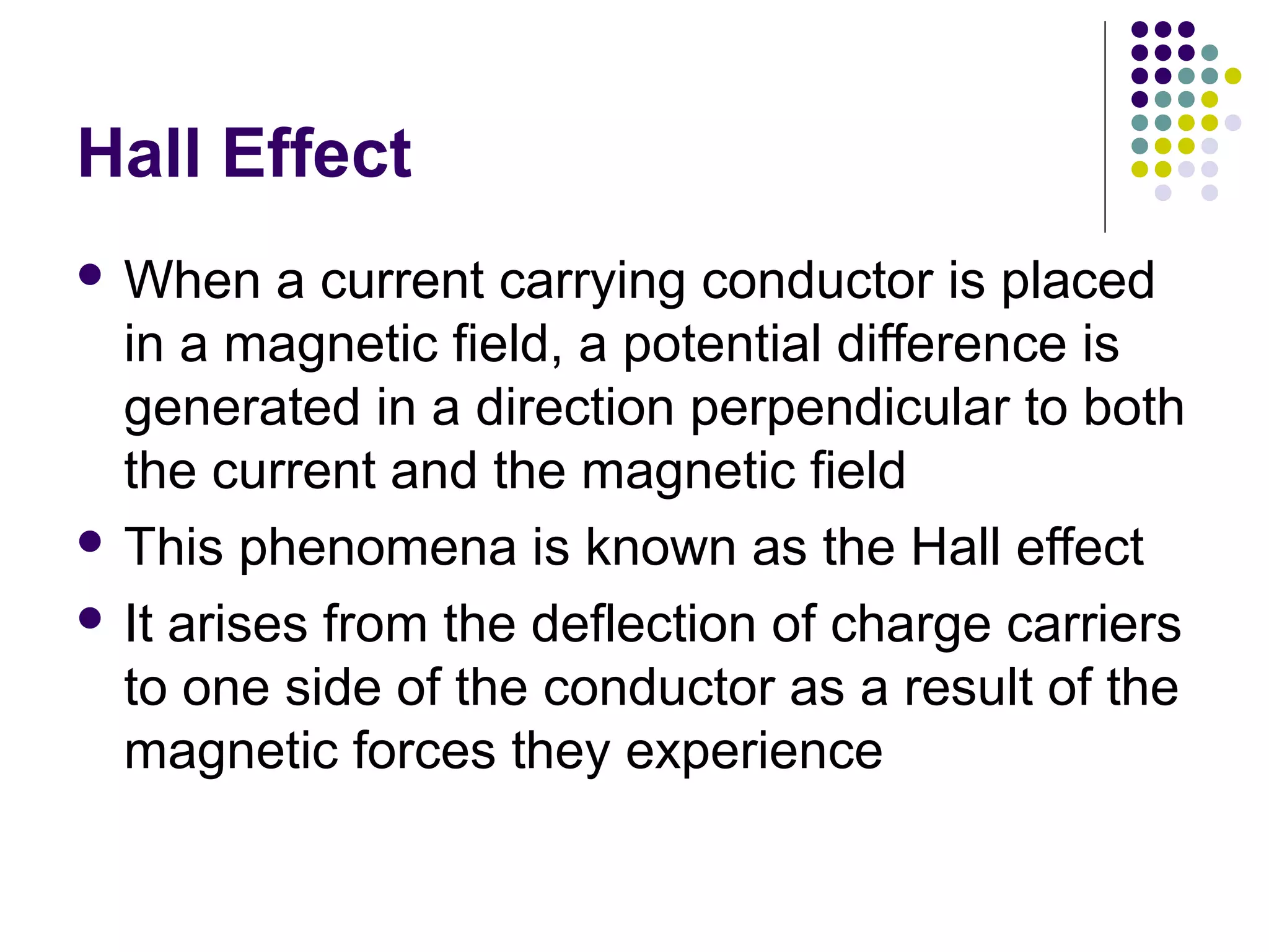 Hall Effect | PPT