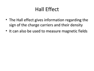 Hall Effect | PPT