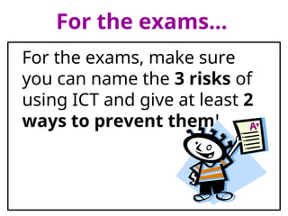 Health and safety IGCSE chapter 5 ICT | PPT