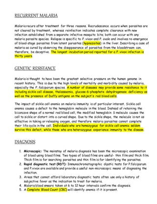 118776489 malaria | DOCX