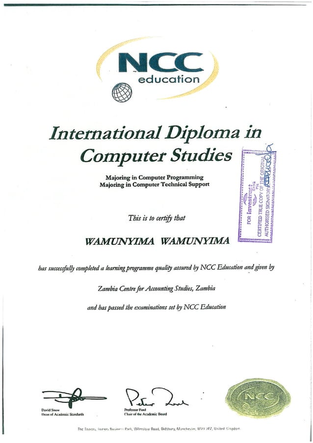 Diploma Certificate | PDF