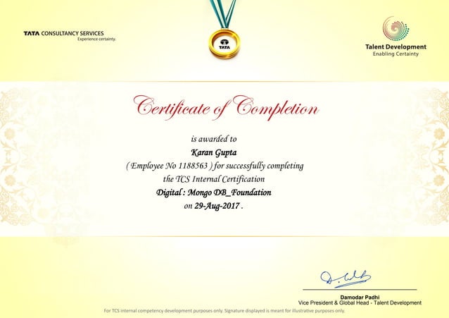 Mongo DB_Foundation Certification | PDF