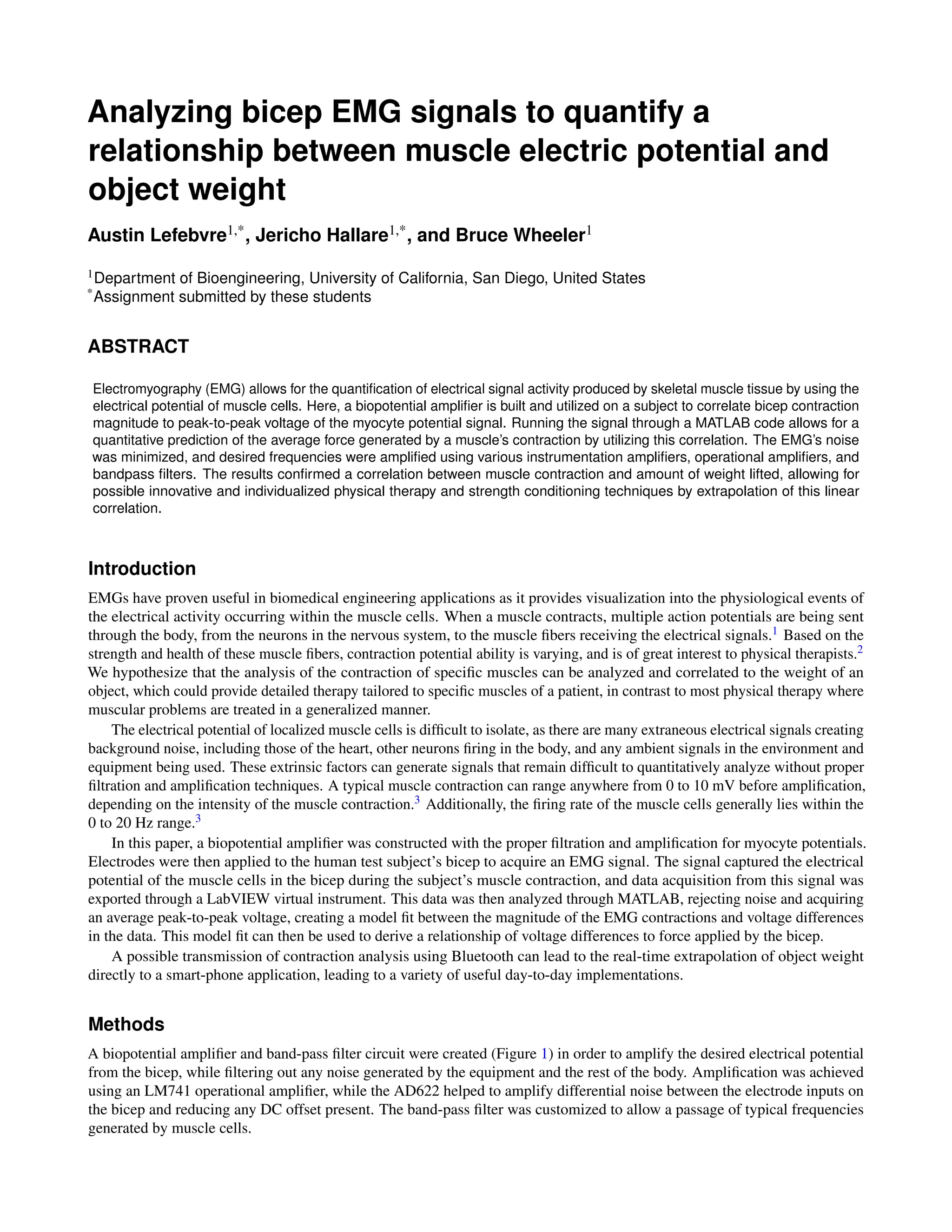 analyzing-bicep-emg | PDF