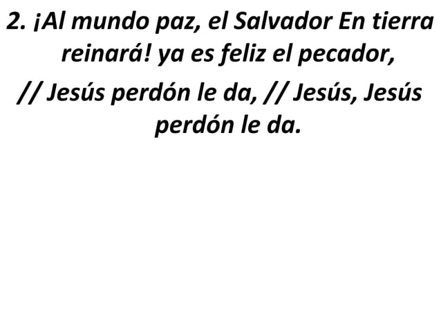 118 Al Mundo Paz Ppt