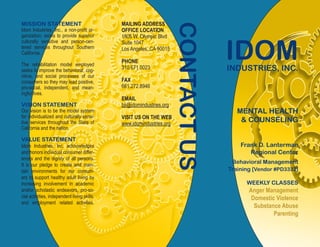 Idom.Industries.Inc.52-Week-Anger Behavior. Management.Brochure-(1) | PDF