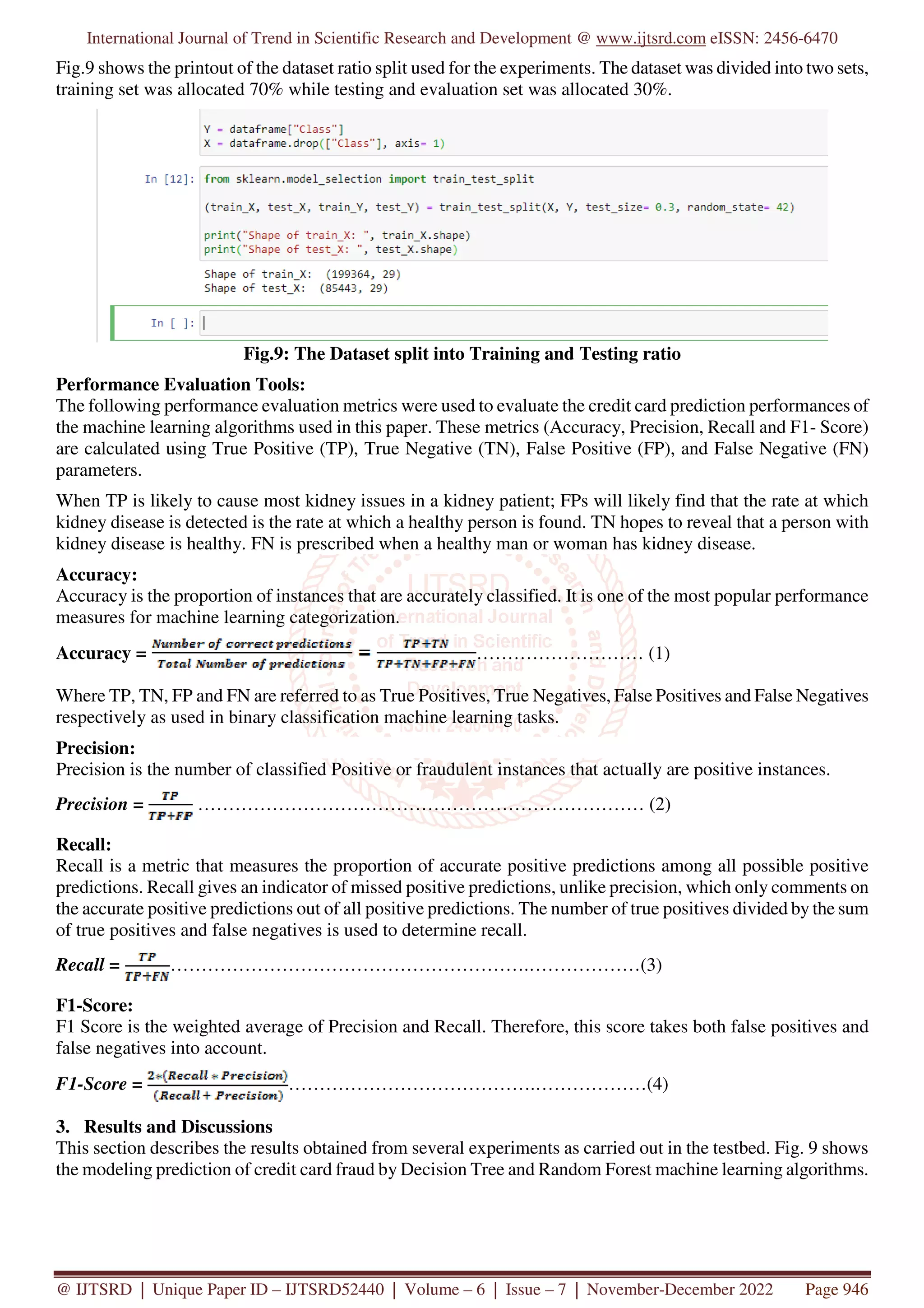 Credit Cards Frauds and Cybersecurity Threats Machine Learning Detection Algorithms as ...