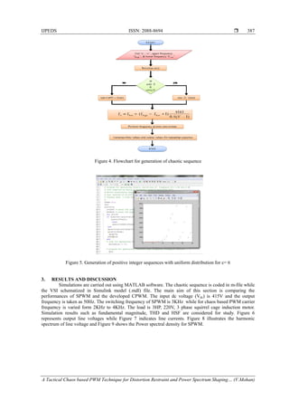 A Tactical Chaos based PWM Technique for Distortion Restraint and Power Spectrum Shaping in ...
