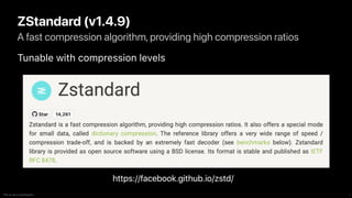 The Rise of ZStandard: Apache Spark/Parquet/ORC/Avro | PPT