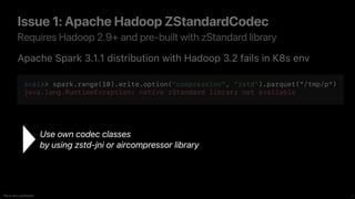 The Rise of ZStandard: Apache Spark/Parquet/ORC/Avro | PPT