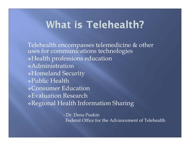 Telehealth | PDF