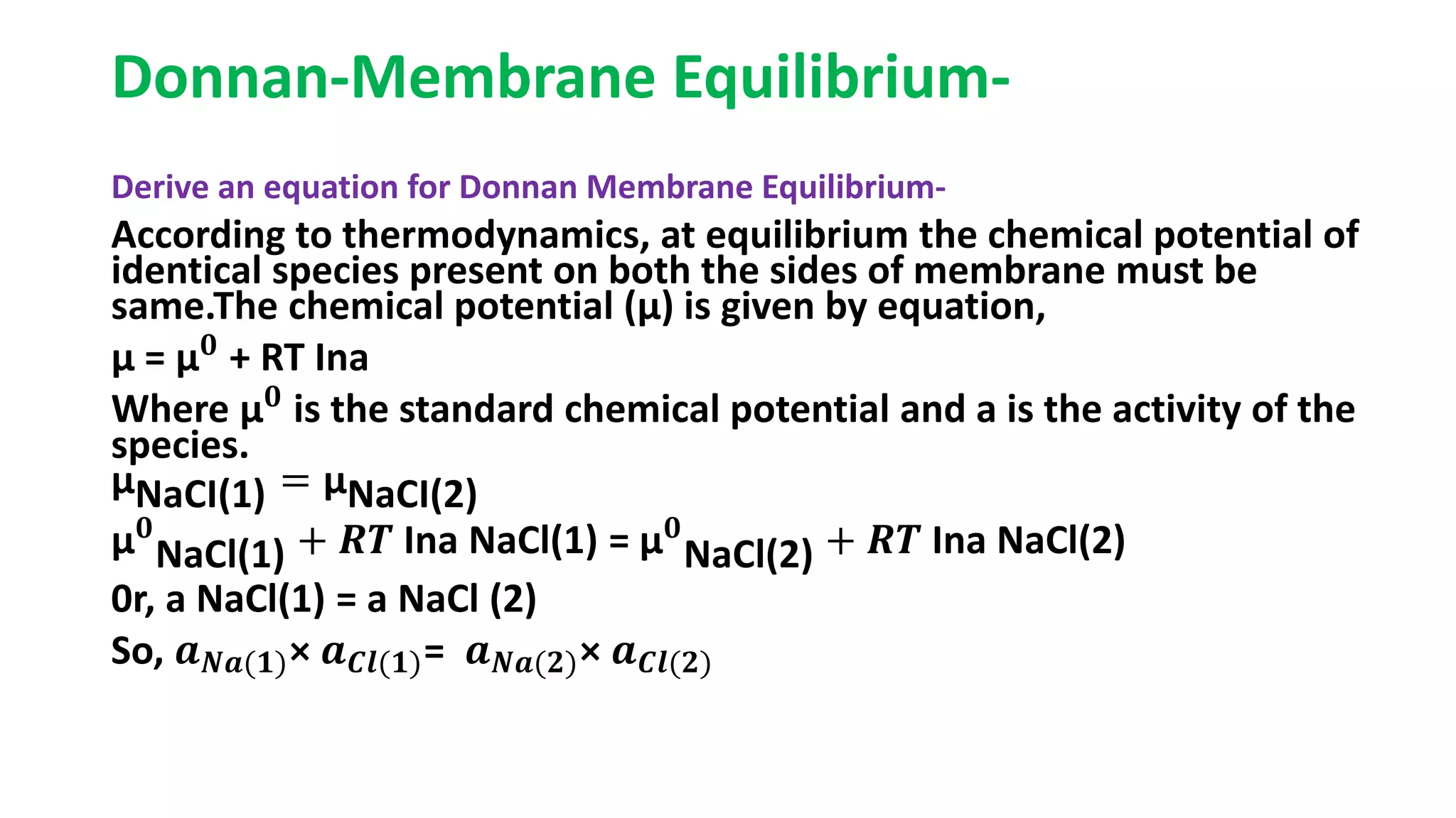 Donnan membane effect.pptx