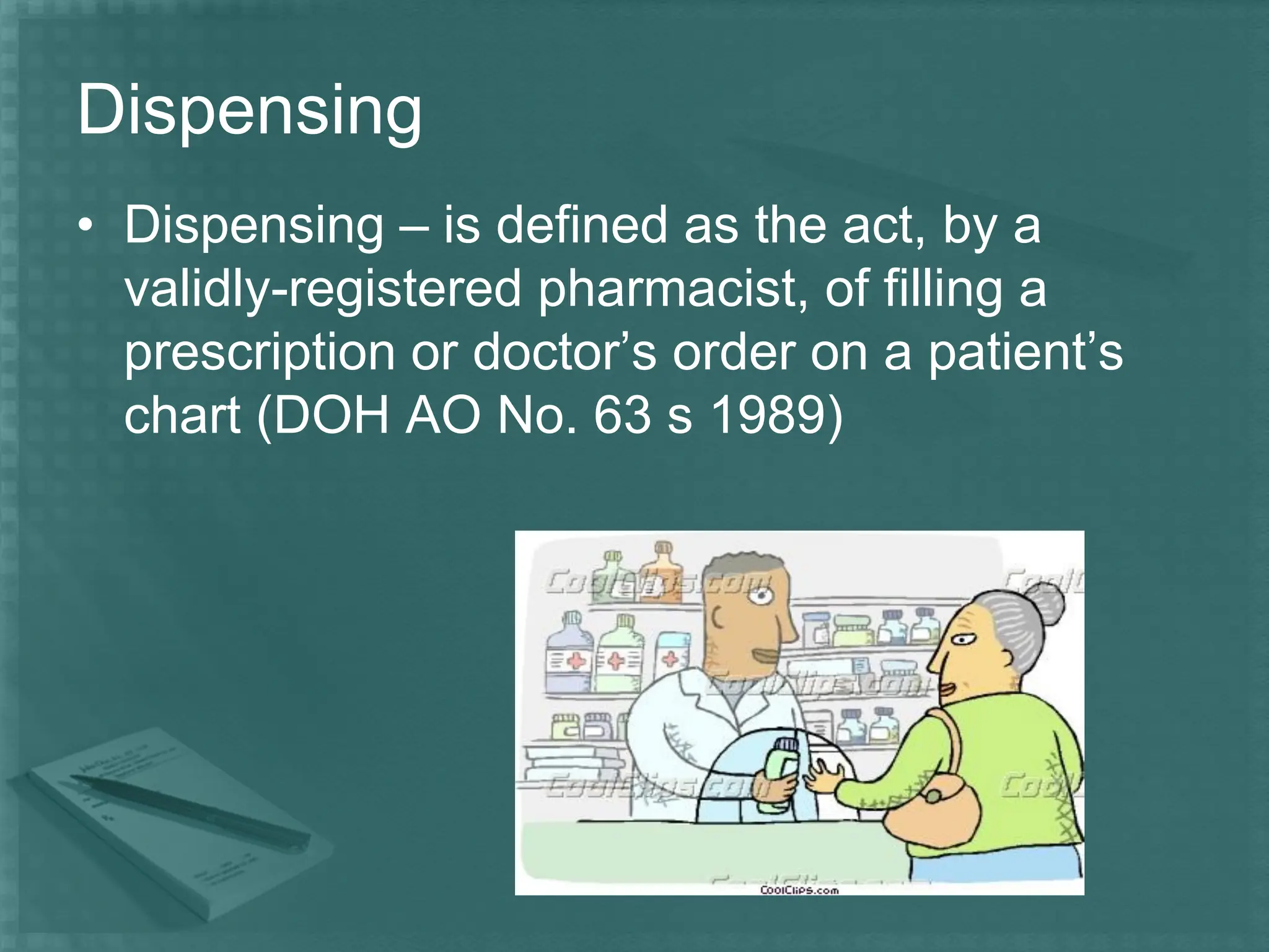 Pharmaceutical Dispensing One Topic Nowadays | PDF