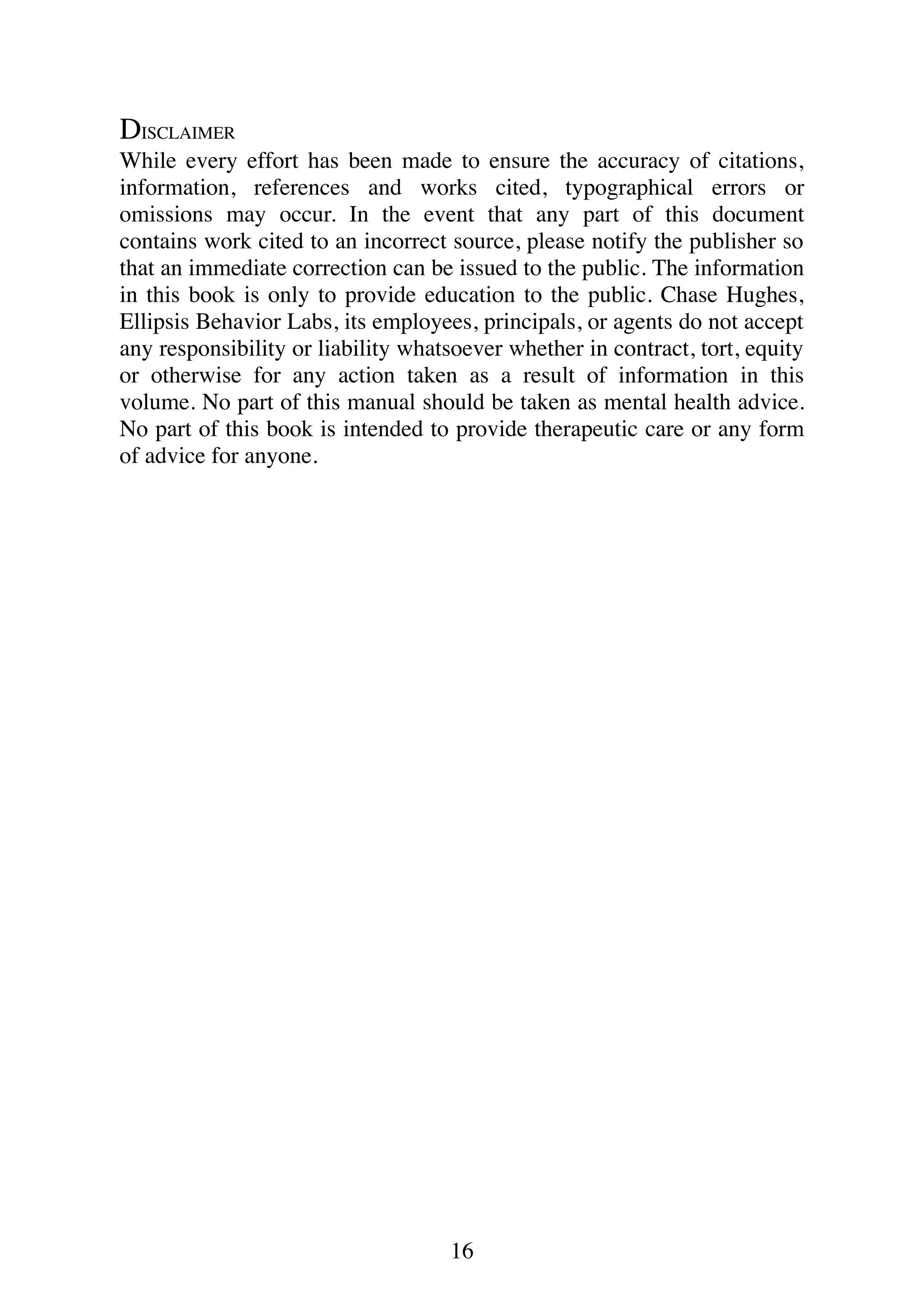 The Ellipsis Manual Analysis And Engineering Of Human Behavior Chase ...