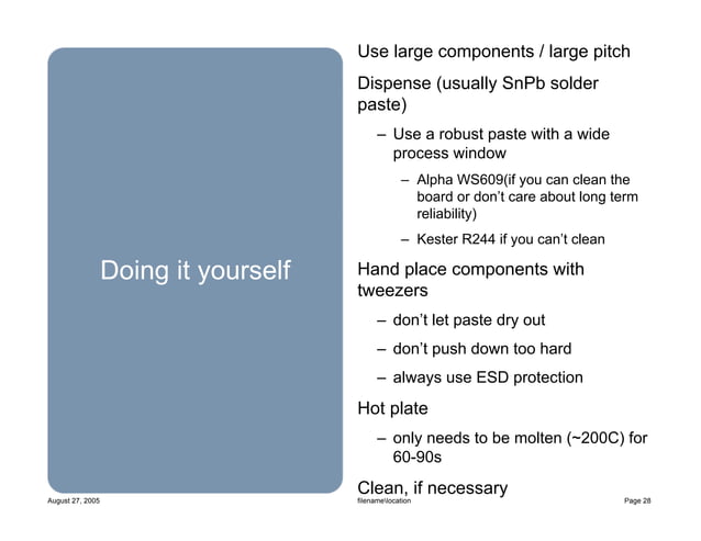 SMT process how to making and defects finding | PDF