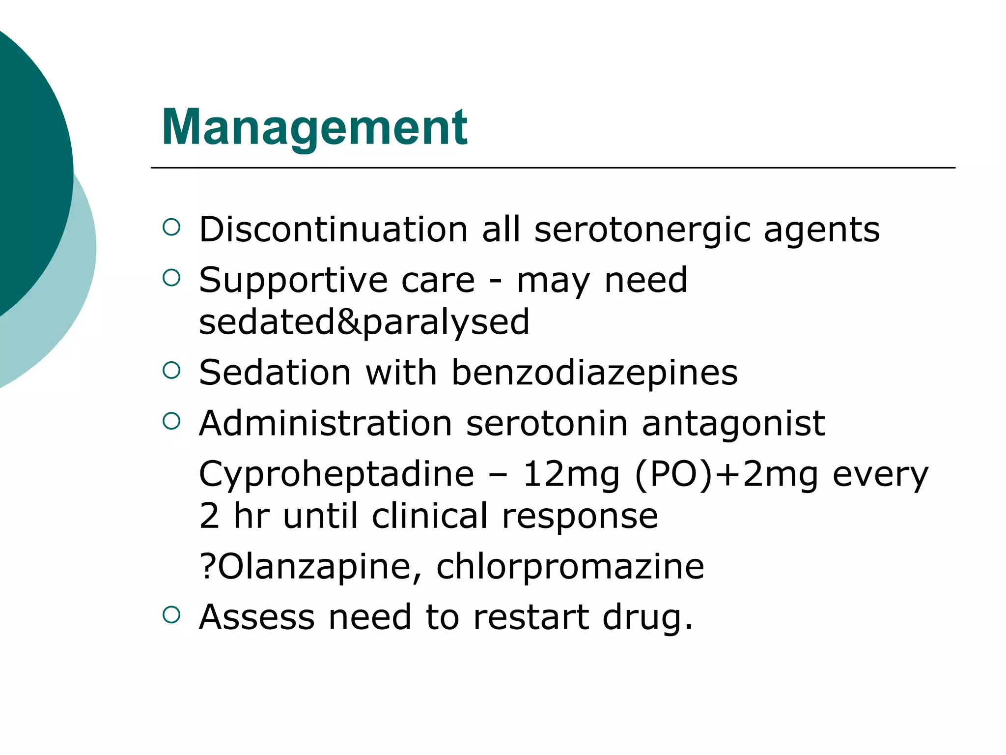 SSRI poisoning | PPT
