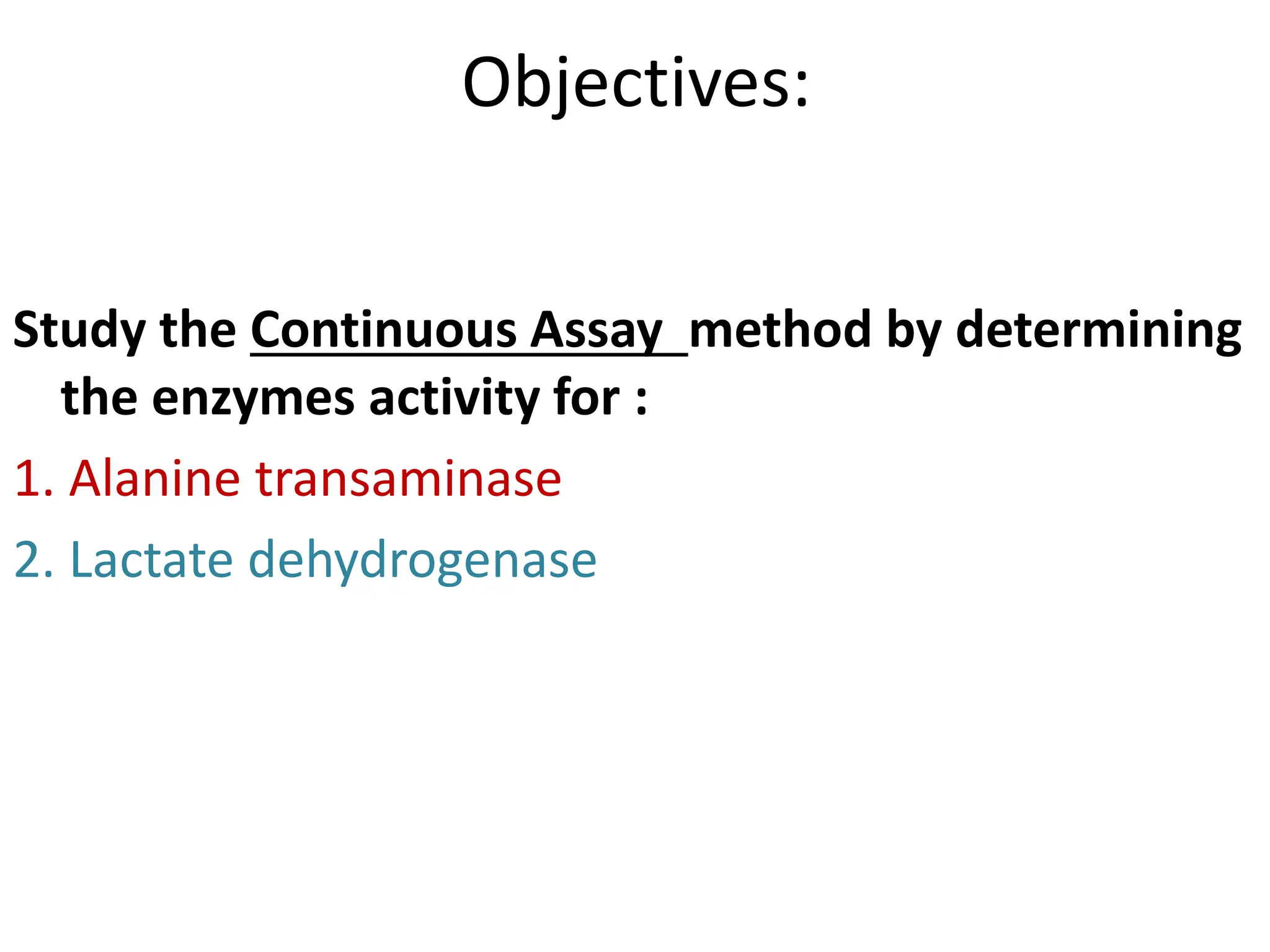 presentation of enzymes assay for research | PPT