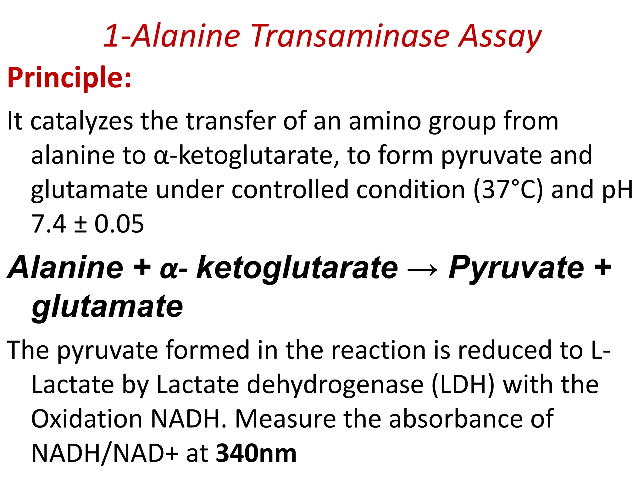 presentation of enzymes assay for research | PPT