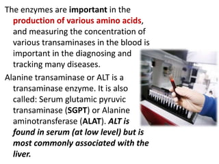 presentation of enzymes assay for research | PPT