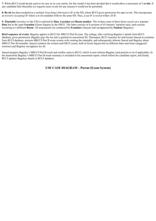 U-6_Med Coll Exam Model_C-S-UML Diagrams | PDF