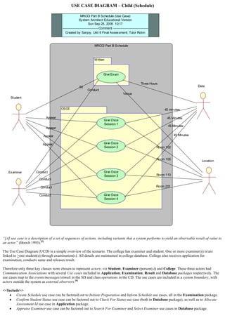 U-6_Med Coll Exam Model_C-S-UML Diagrams | PDF