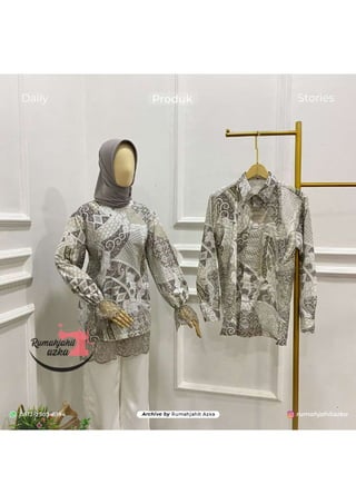 Custom Jahit Couple by Rumah Jahit Azka | PDF