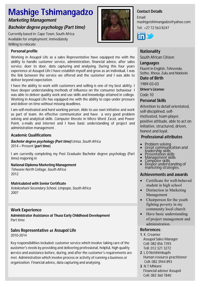 Mashige Tshimangadzo | PDF