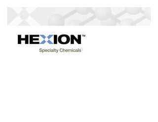 Hexion Q307lEarningsCall | PPT