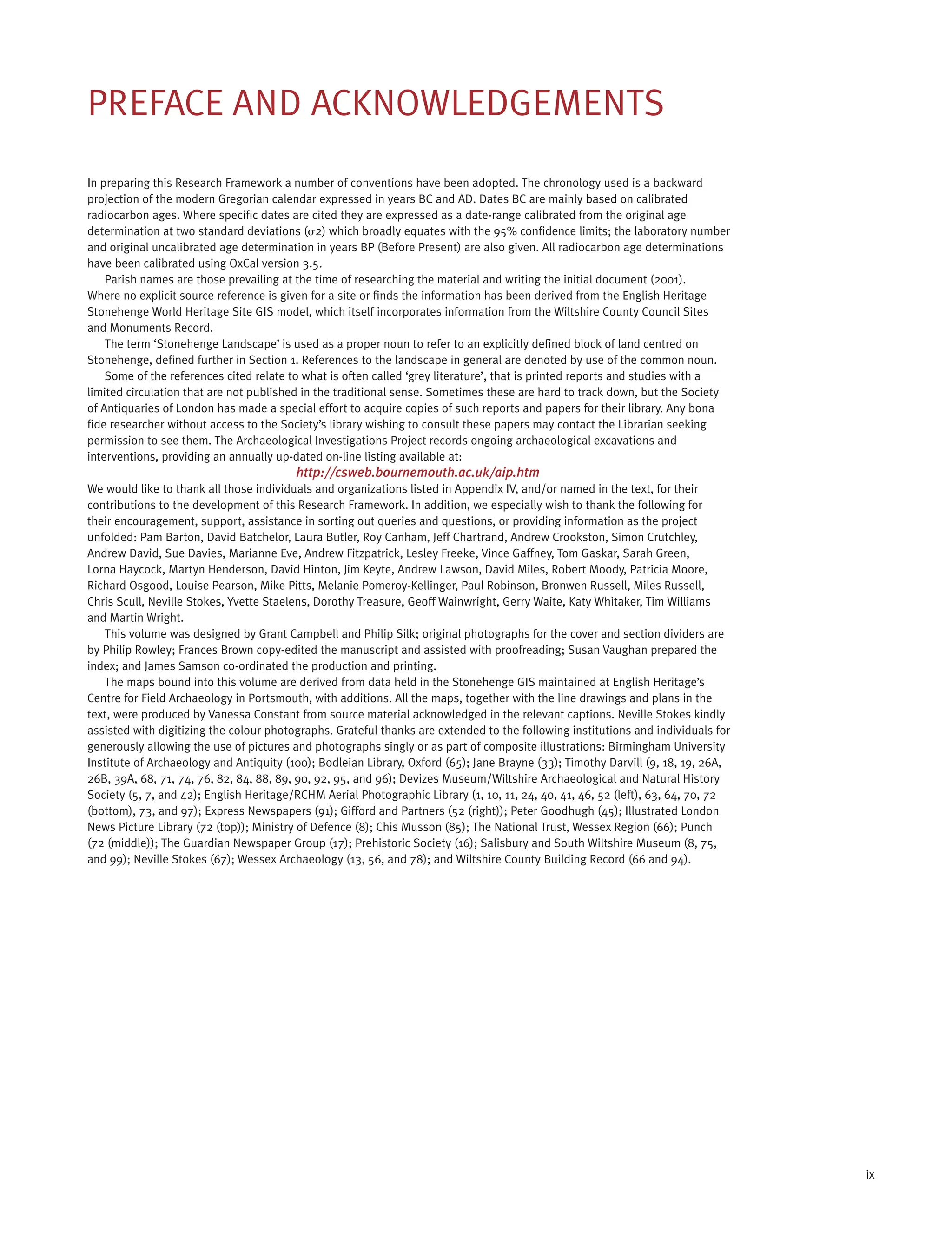 Stonehenge World Heritage Site An Archaeological Research Framework ...