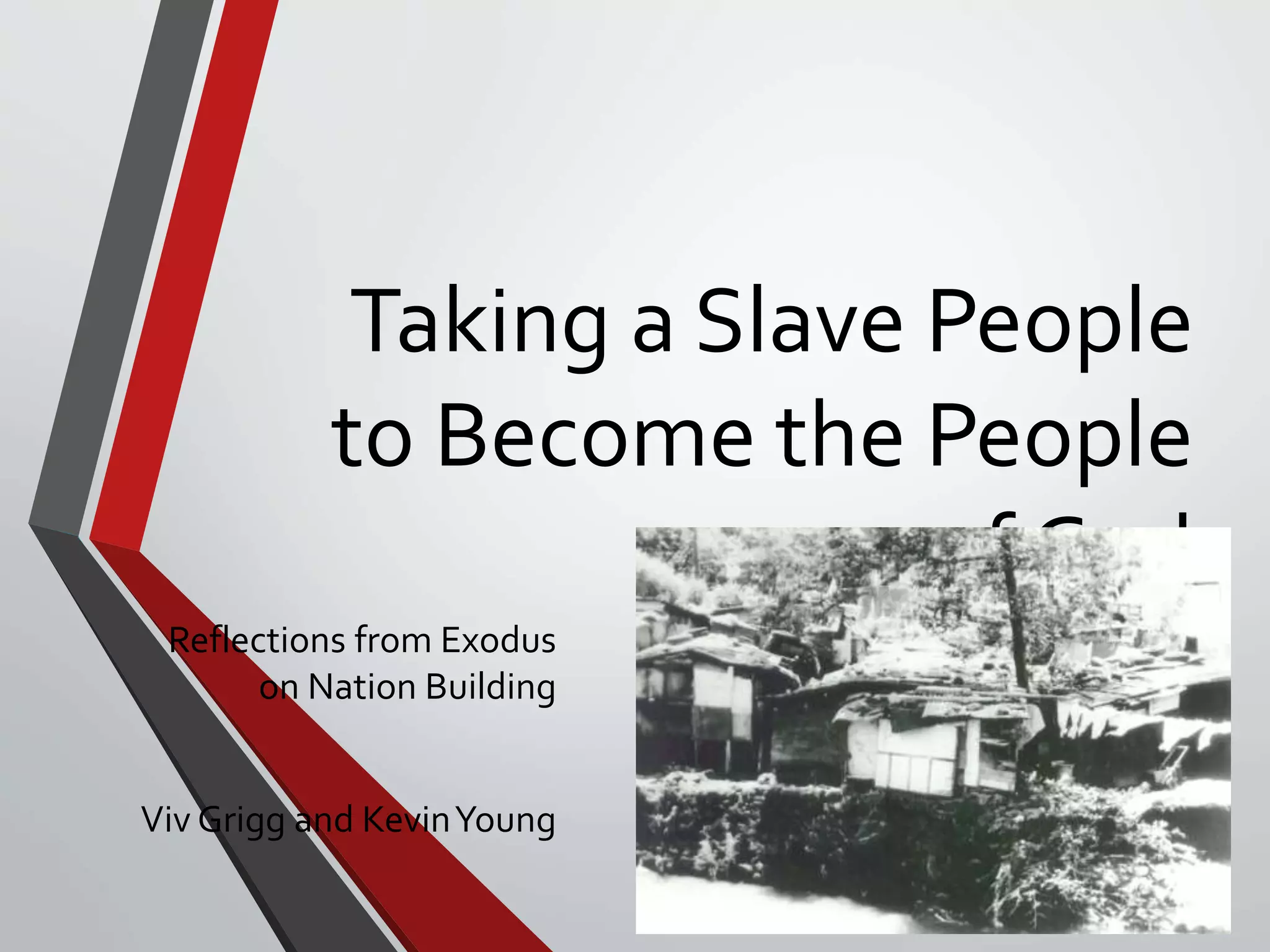 TUL 500-3 From Slave People to People of God | PPTX