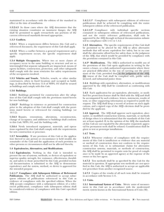 Nfpa 1 Fire Code 2021 Edition 1st Edition National Fire Protection ...