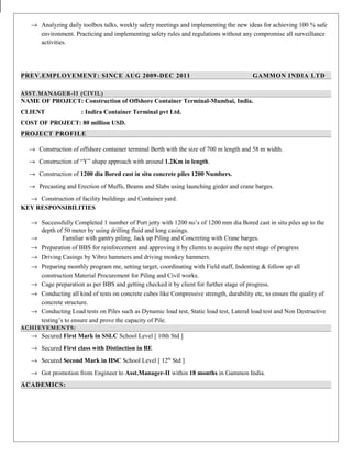Sameem Resume-Civil | DOC