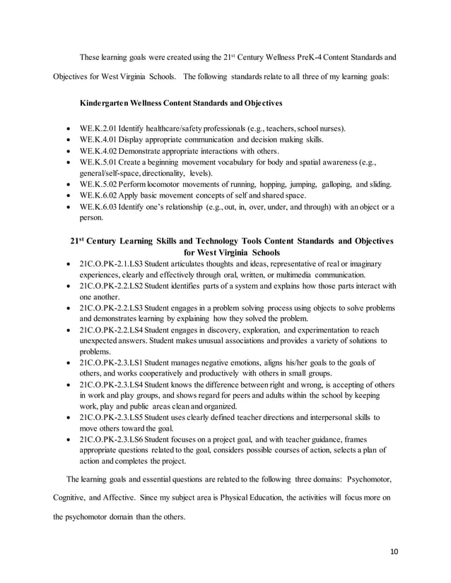 Teacher Work Sample-Darrell Frasier | PDF