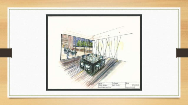 1 point and 2 point perspective | PPTX