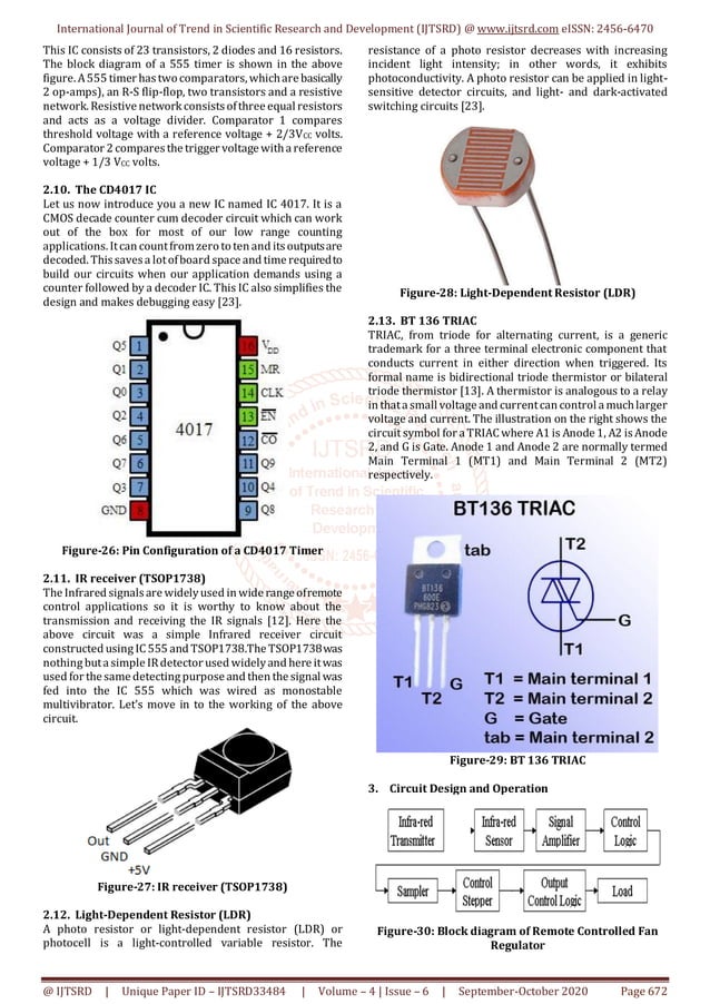 IoT Based Infrared Remote Controlled AC Fan Regulator | PDF