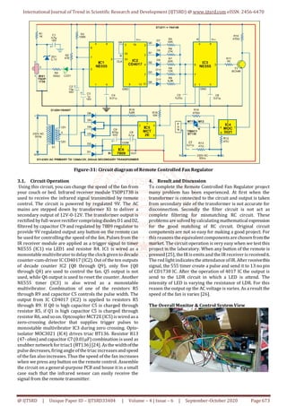 IoT Based Infrared Remote Controlled AC Fan Regulator | PDF