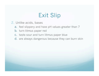 1 19 What Acids & Bases | PPT