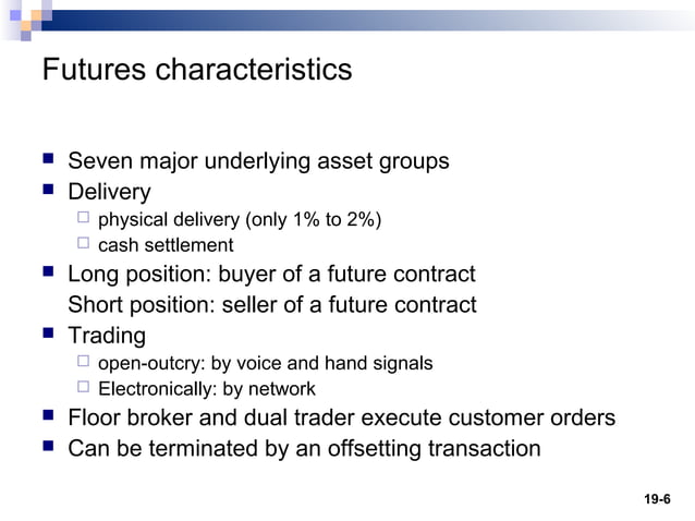 11 A futures contract specifications - mpv | PPT