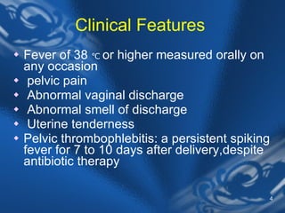 11a.Puerperal+Sepsis | PPT