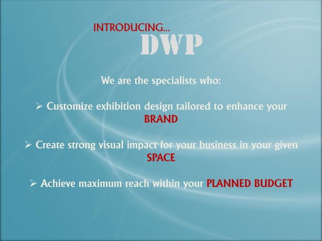 DWP PRESENTATION__ | PPT