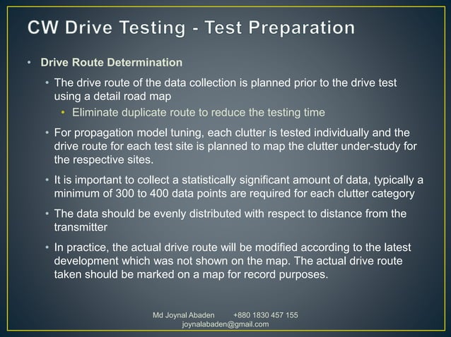 CW Testing | PPSX