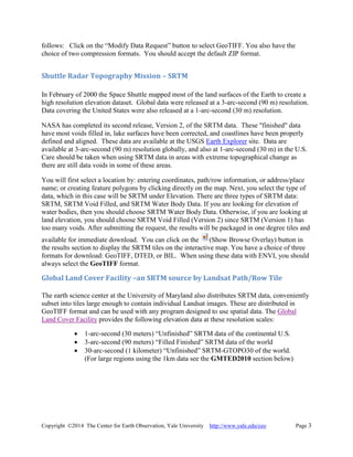 DEM FAQ | PDF | Geography | Science